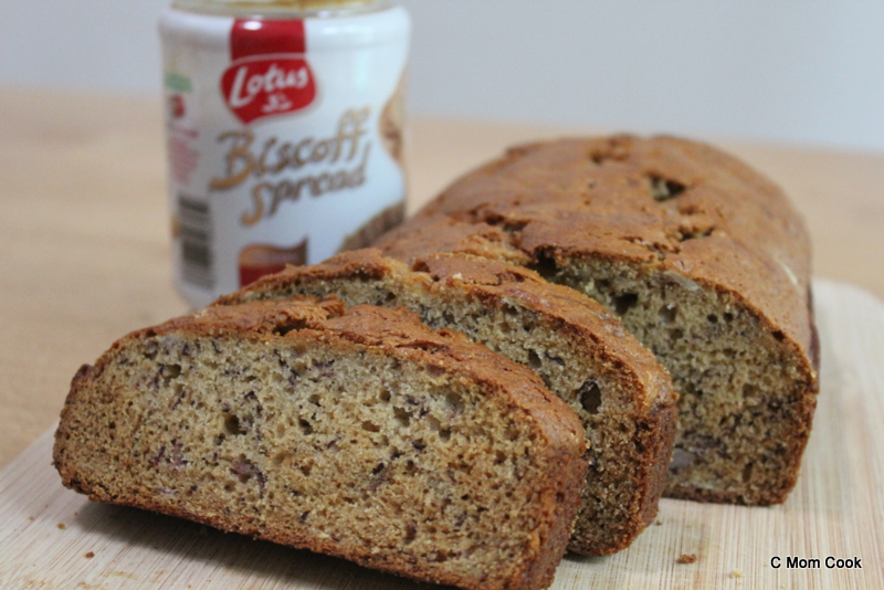 C Mom Cook: Biscoff Banana Bread