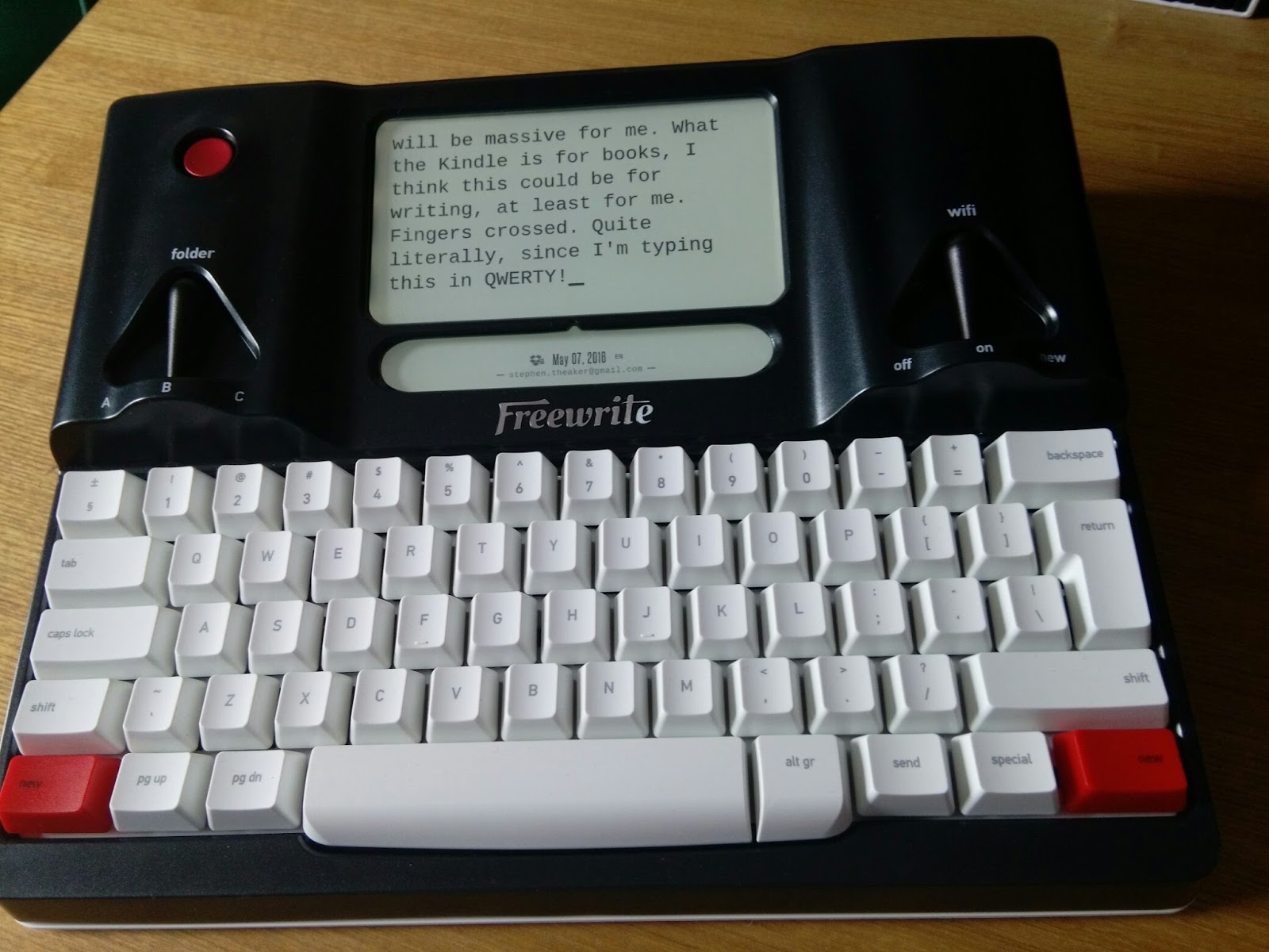 Theaker's Quarterly Fiction: Freewrite: first impressions