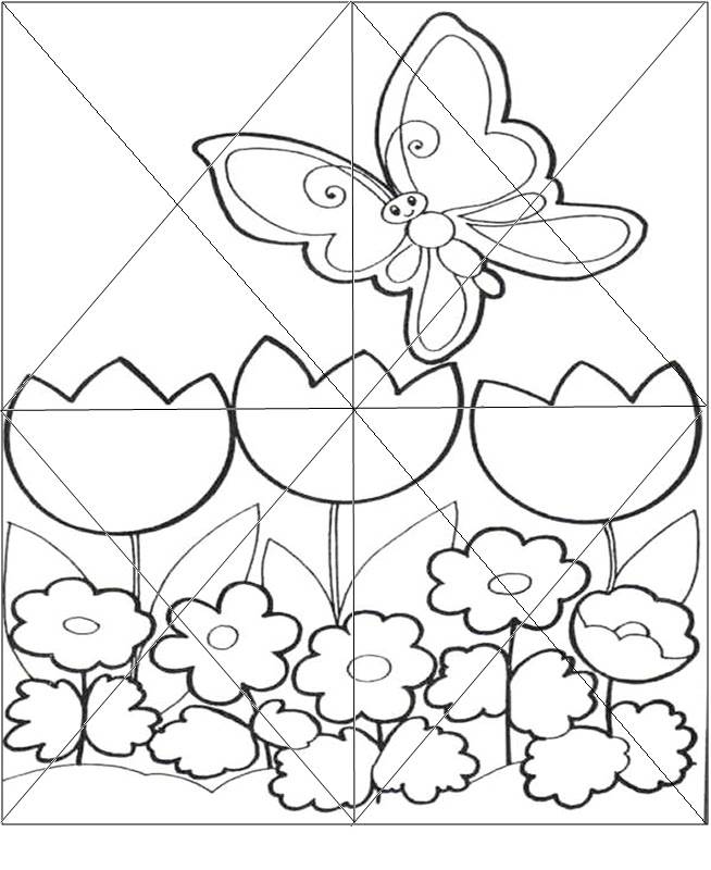 Ideias de Expressão Plástica: Puzzle da primavera