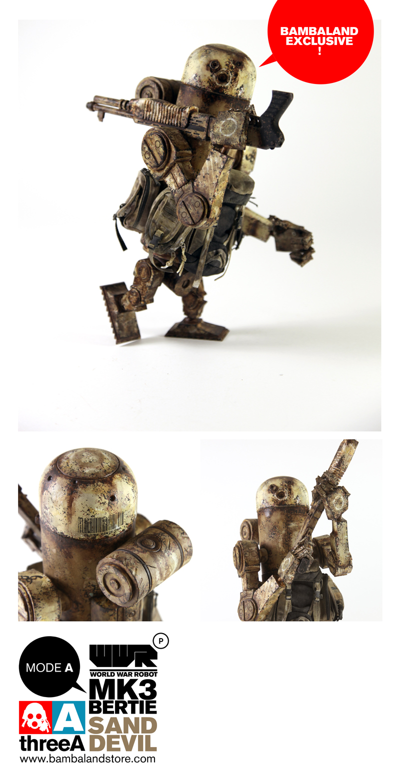 INSIDE THE ROCK POSTER FRAME BLOG: WWRp Sand Devil MK3 Bertie by ThreeA ...