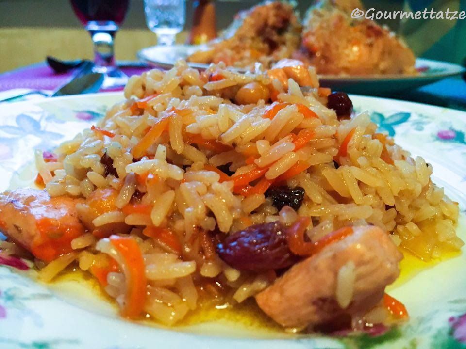 Gourmettatze: ~Plov mit Hühnchen~ ein usbekisches Gericht aus meiner ...