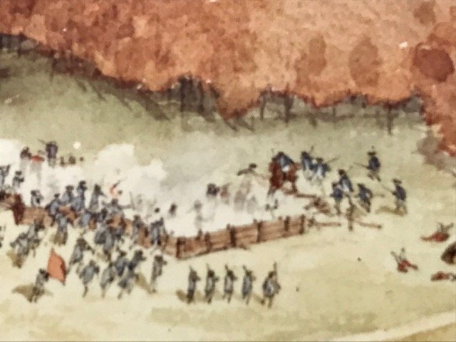 My Brave Fusiliers!: Bird's Eye View Battle Maps