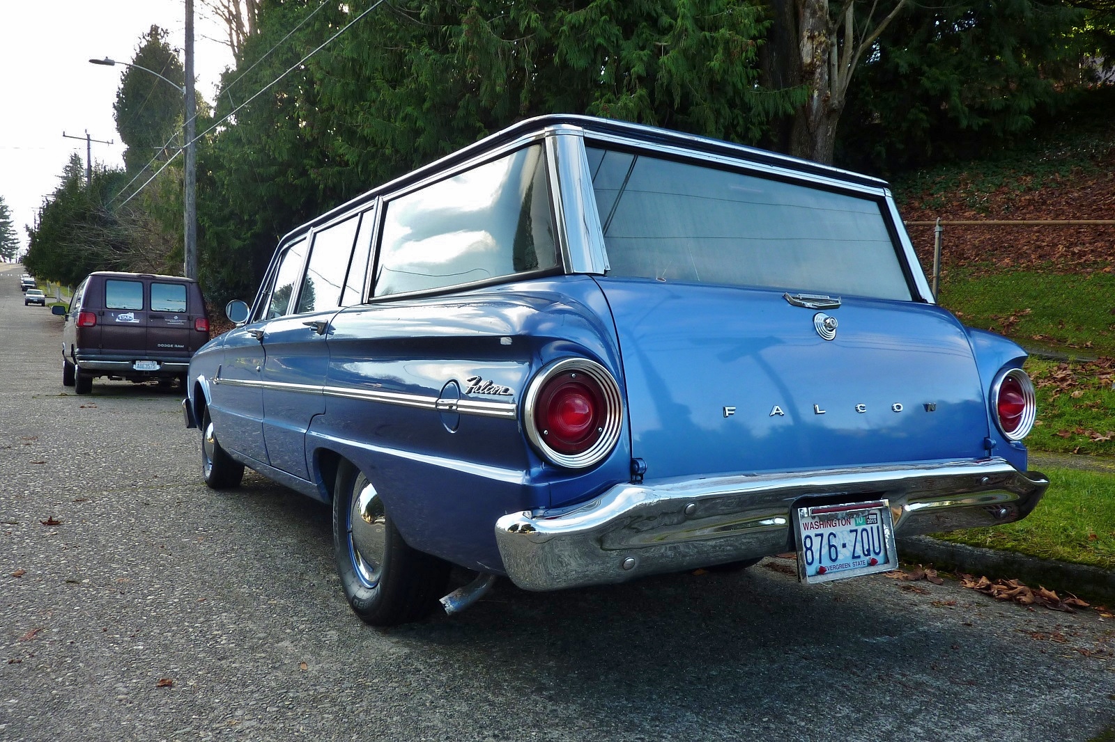 Seattle's Parked Cars: 1963 Ford Falcon Wagon