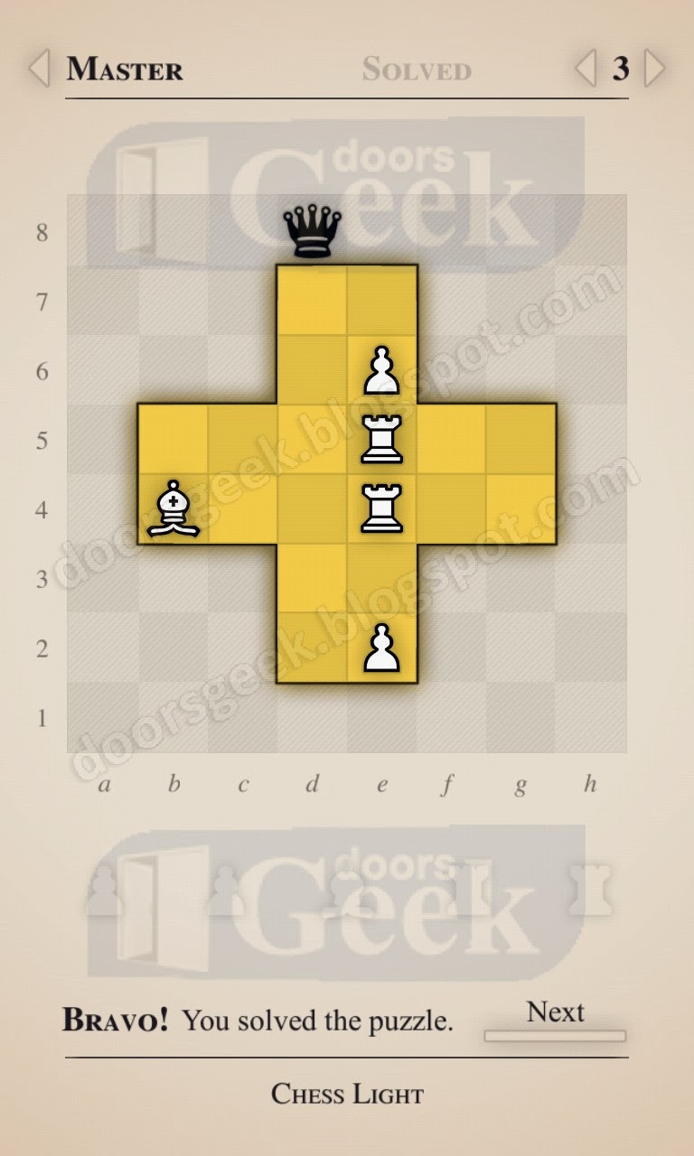 Chess Light [Master] Level 3 ~ Doors Geek