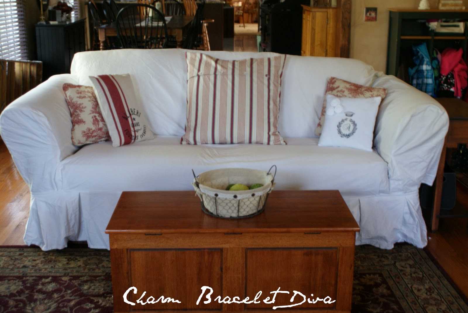 Our Hopeful Home: Funny Thing Happened on the Way to Buy a PB Slipcover ...