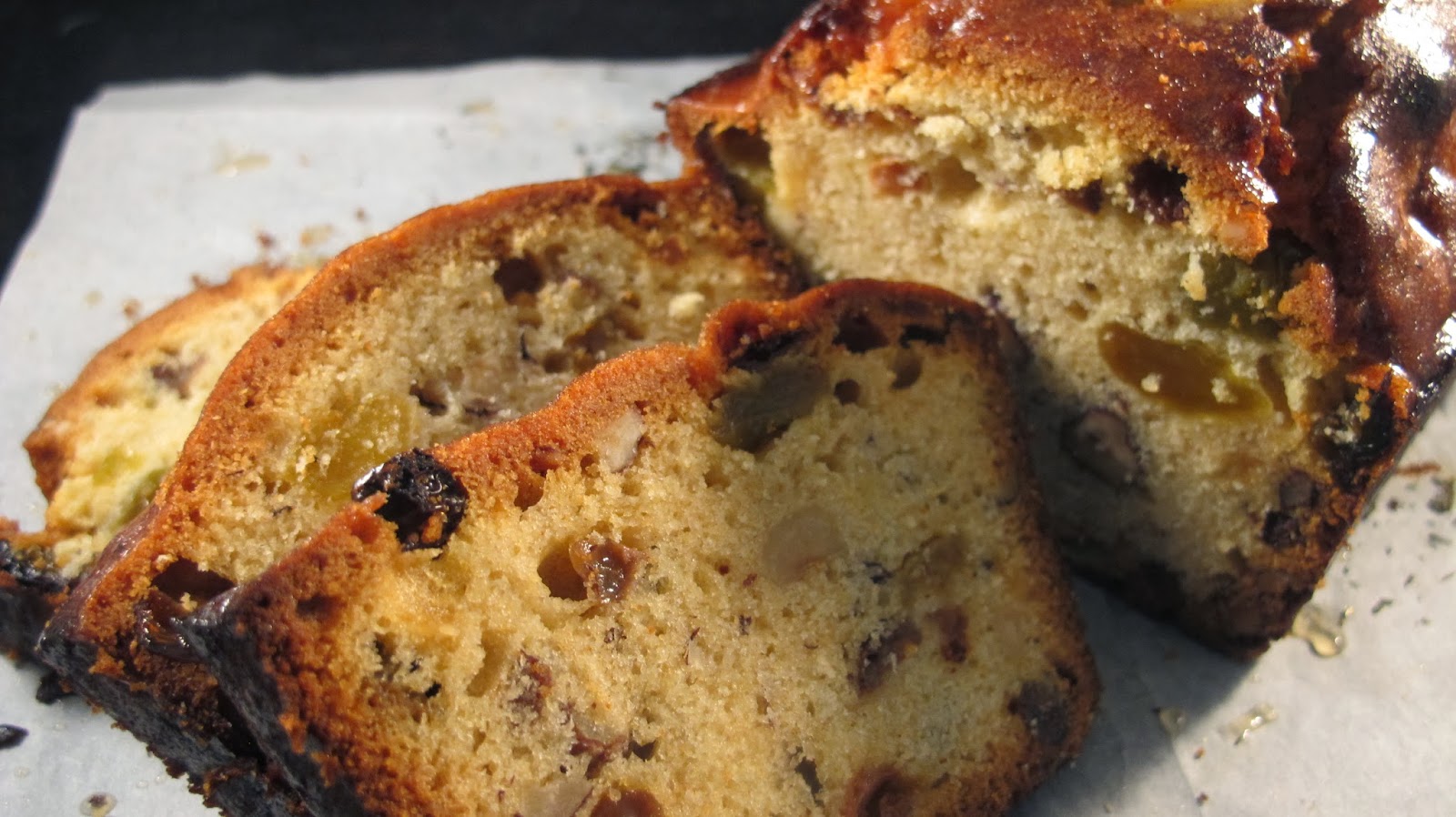 Cake noisettes et raisins secs