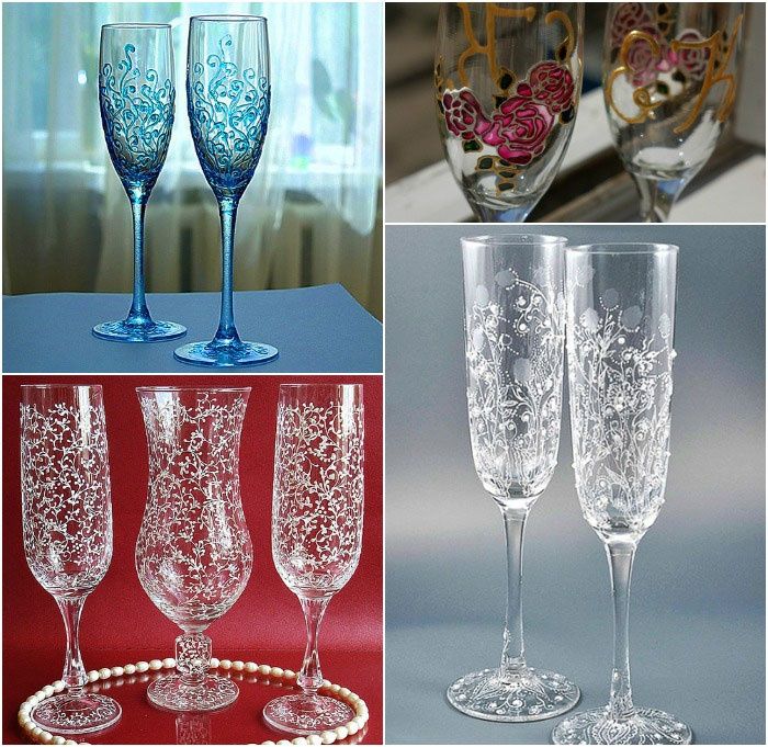 Cómo decorar Copas - ejemplos ya hechos e instrucciones paso a paso ...