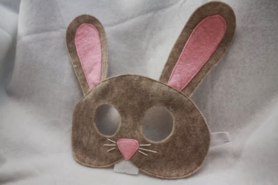 Dzīvosim Skaisti: Bērnu maskas Jaungada ballei no filca