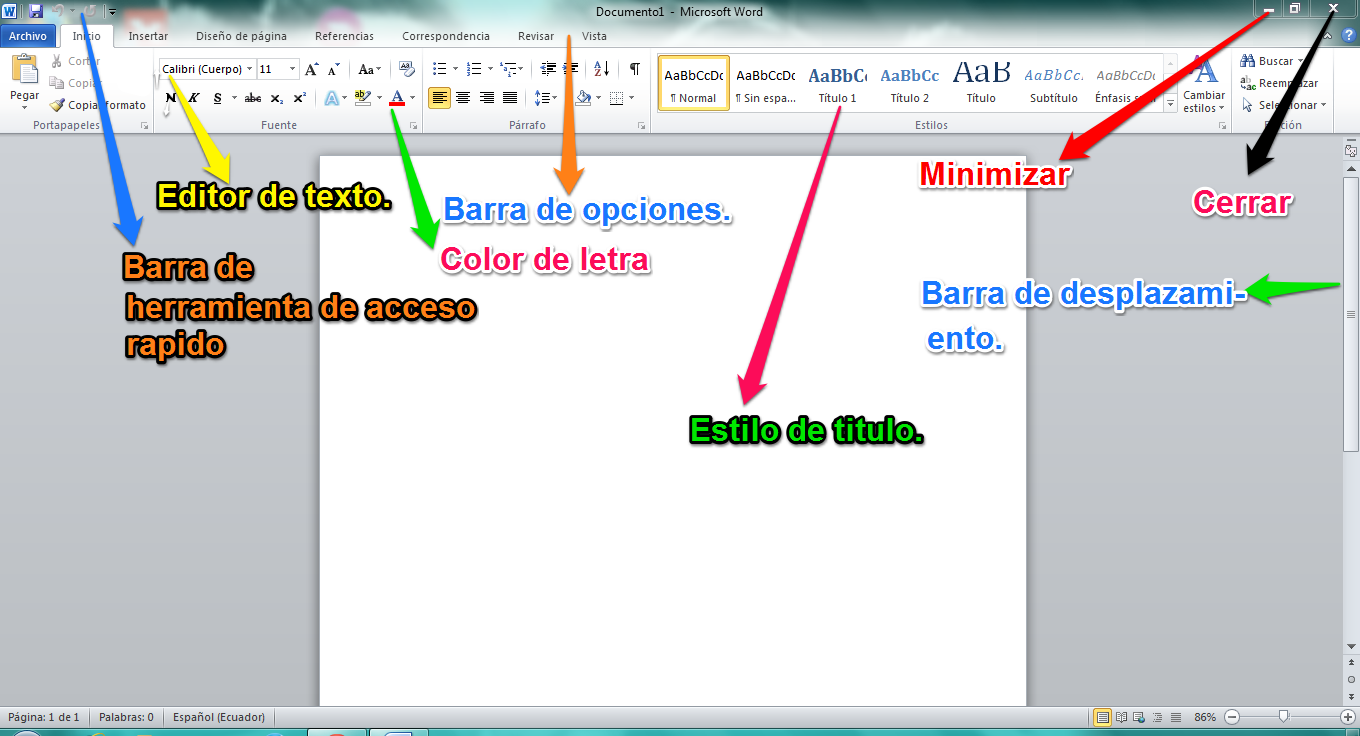 programa de computo 1 grupo A: Microsoft Word