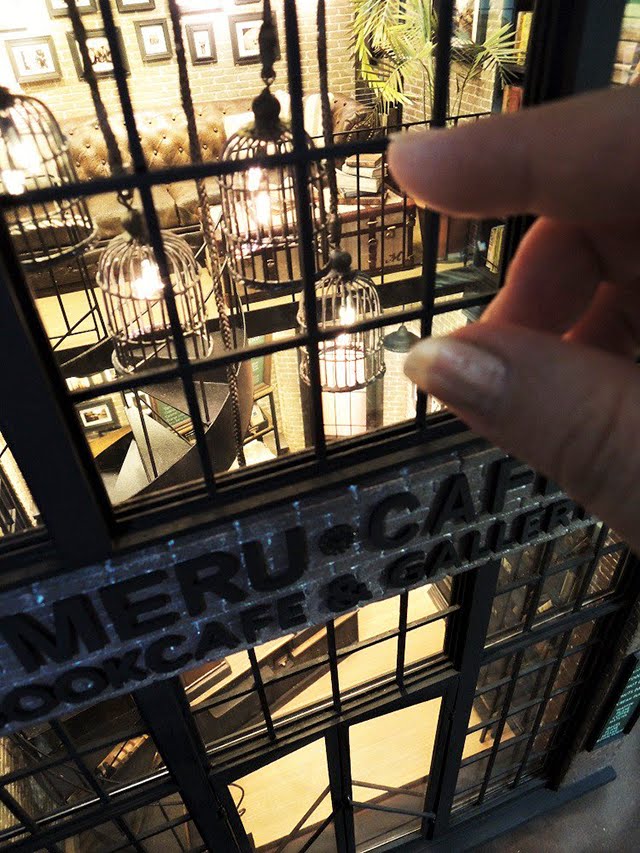 【情境場景】微縮模型 MERU CAFE