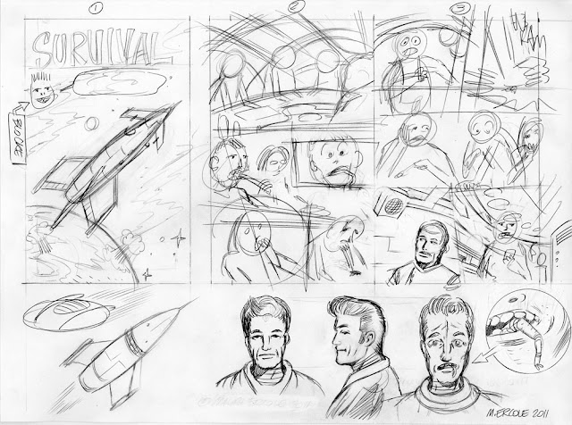 Maurizio Ercole Comix: Survival sketch preview!