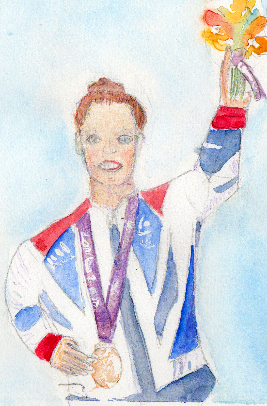 Claire's Art: Ellie Simmonds - London 2012 - (Updated)