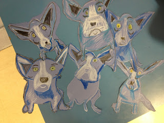 Color Me Michelle: Blue Dog: Kindergarten