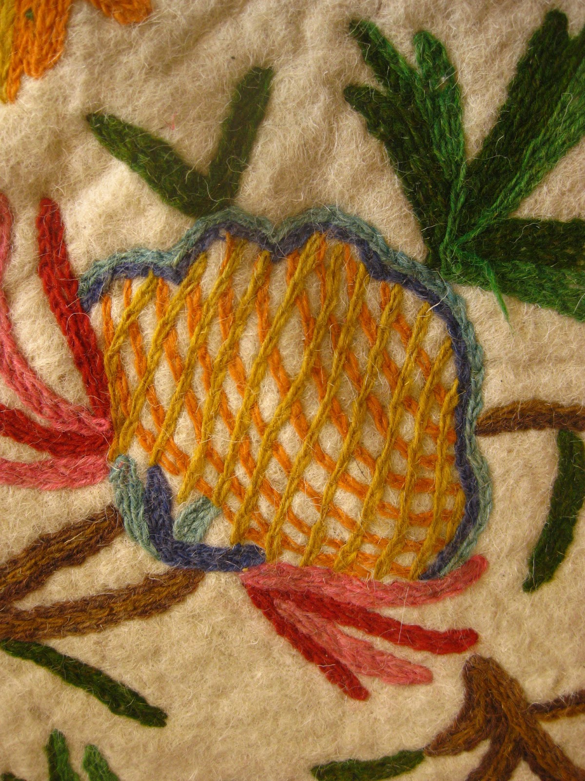 the ROCK for beginners: flea market finds: handmade namdha goodness