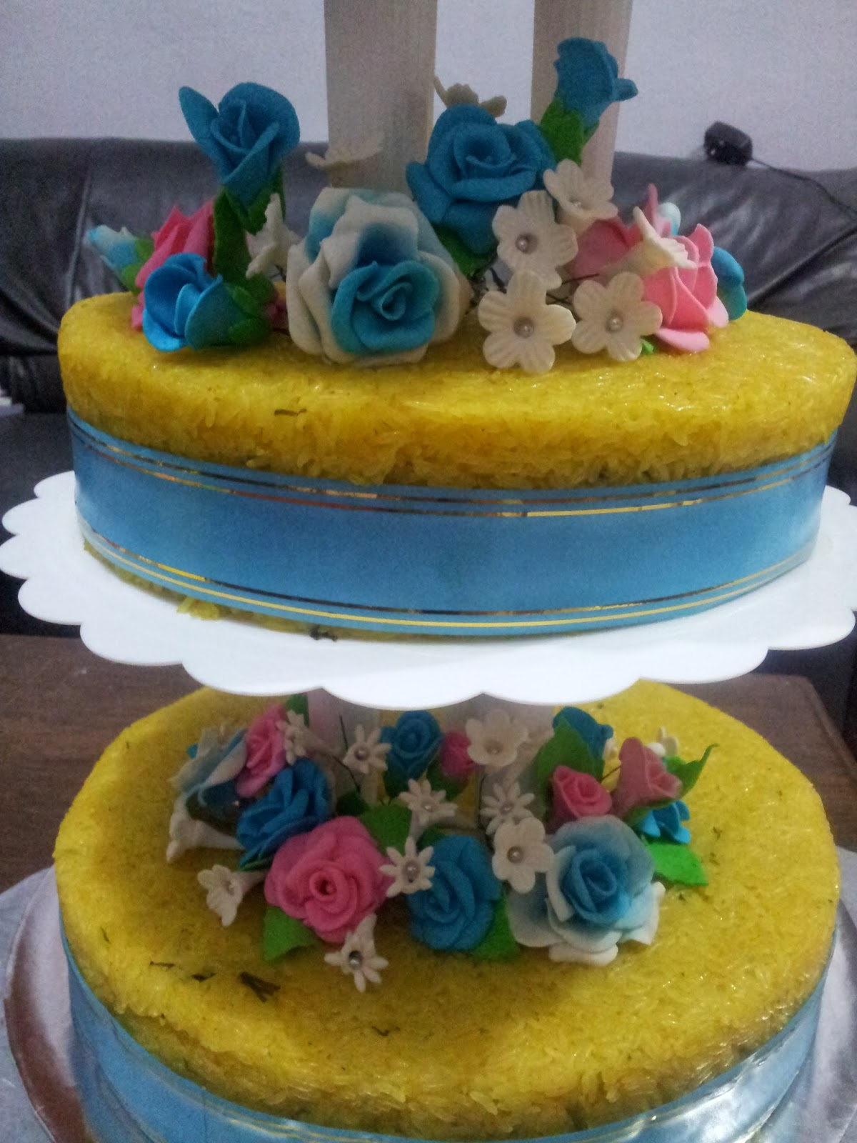 Ishah bakery: KEK PULUT KUNING