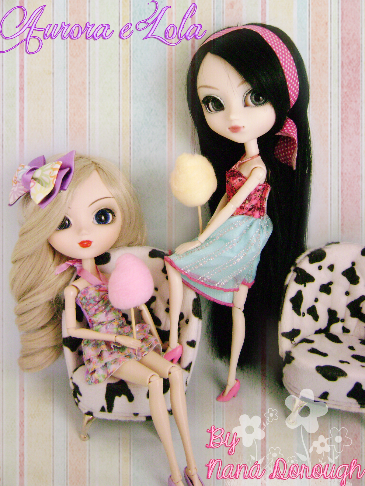 A vida, segundo Naná Dorough: Pullip Naomi e Melissa juntas!
