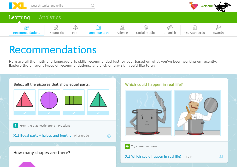 the WRITE Balance: IXL Learning: An Adaptive Program Review