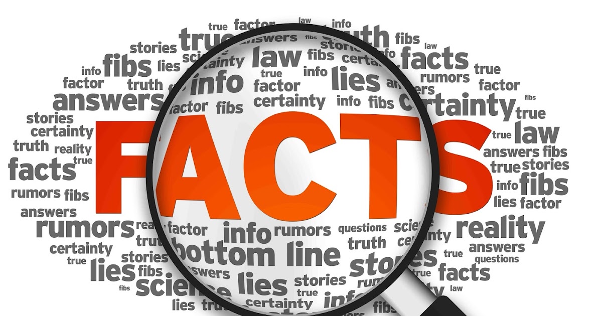 An Inch At A Time: Reflections on the Journey: Actual Facts As Opposed ...