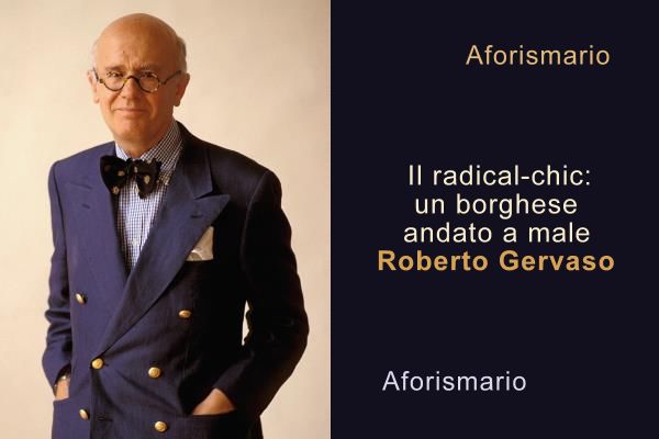 white wolf revolution: Fenomenologia del Radical Chic (2° parte)