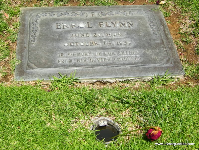 Los Angeles Morgue Files: Actor Errol Flynn 1959 Forest Lawn Glendale ...