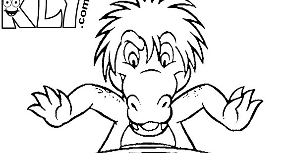 Folclore - Desenhos da Cuca para Colorir - Desenhos Para Colorir