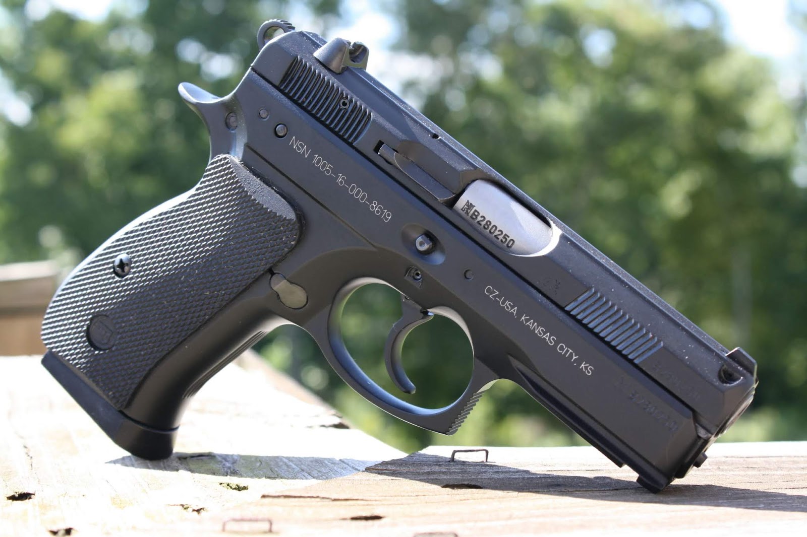 คอมแพ็ค รางเต็ม เหล็กล้วน CZ 75 P-01 Steel Frame ถึก ทน นาน ใช้ยันเหลน ...