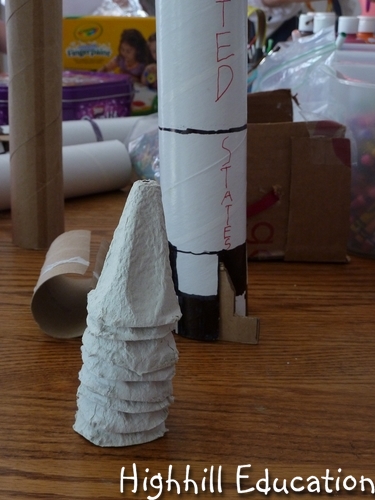 Highhill Homeschool: Astronomy Unit Study - Rocket Crafting
