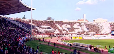 Photo Tifo de Wac Derby 115 Raja vs Wydad 1-1 buts vidéo | AS MAROC NEWS