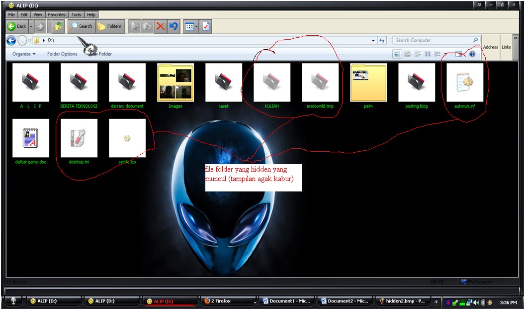 Cara Memunculkan File atau Folder yang tersembunyi (Hidden) ~ HIDUPKU