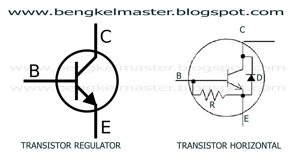 Bengkel master: Perbedaan transistor regulator dan transistor horizontal