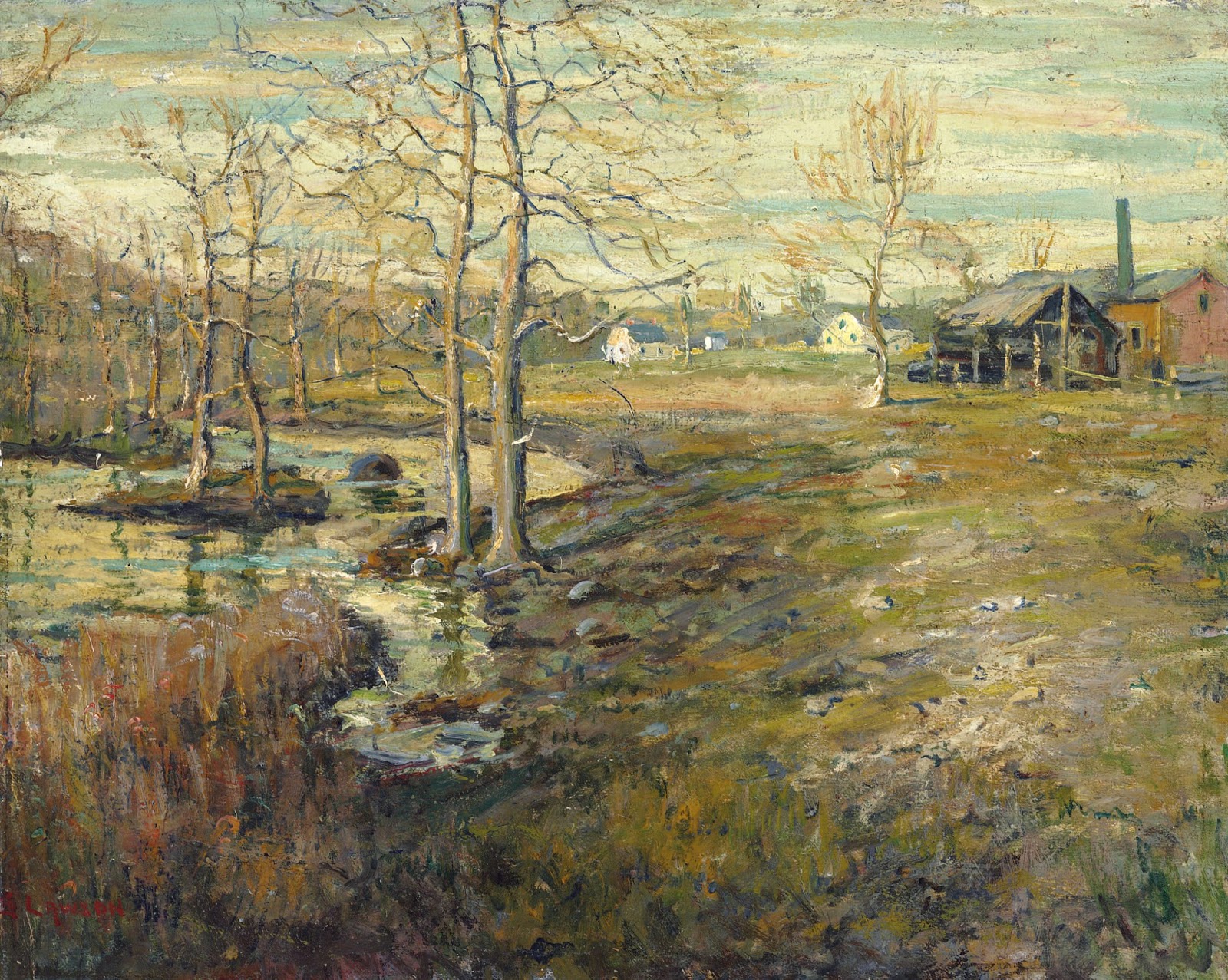 ART & ARTISTS: Ashcan School - Ernest Lawson part 1