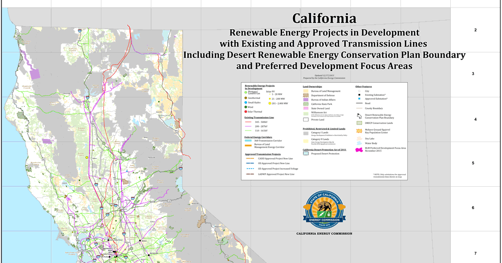 USA, California: New Map Shows 355 MW Geothermal Energy in Development ...