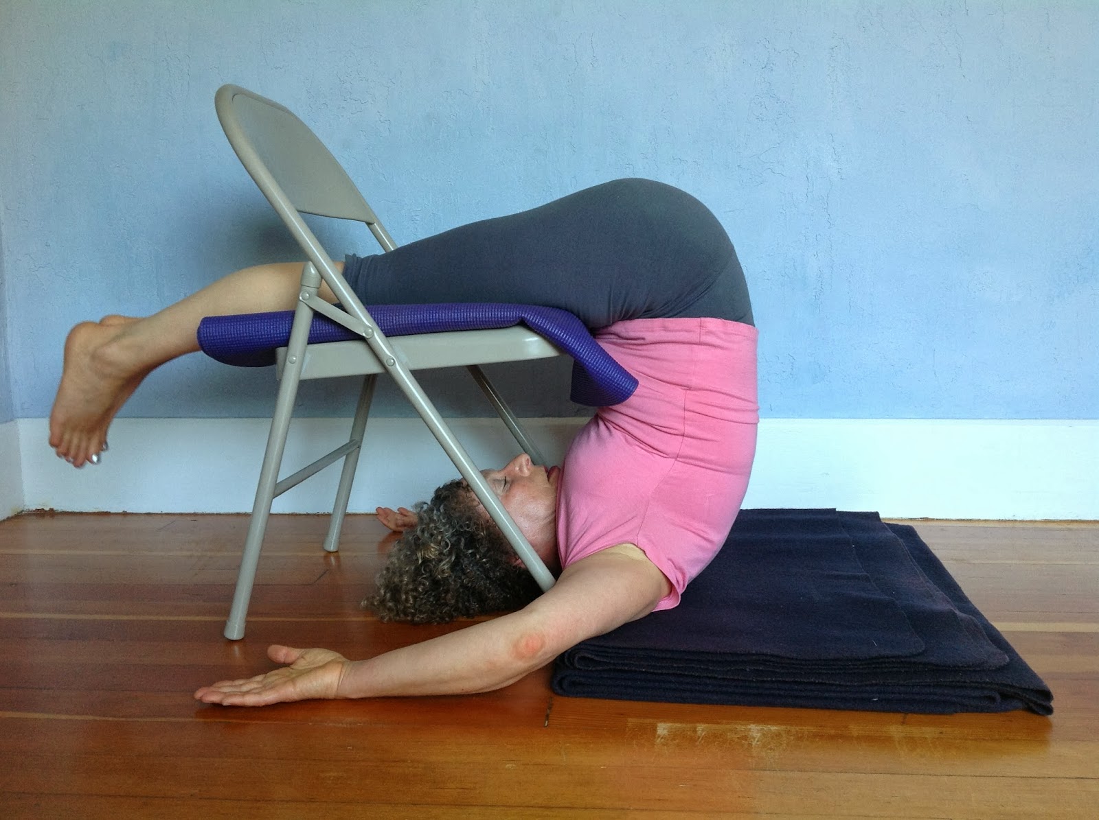 Featured Pose: Supported Plow Pose (Arda Halasana) | Health for Yoga