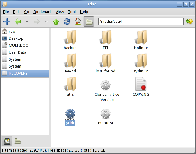 @EF X: Creating a Hidden Recovery Partition.