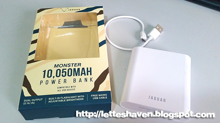 Lette's Haven: JAGUAR Power Bank 10,050mAh
