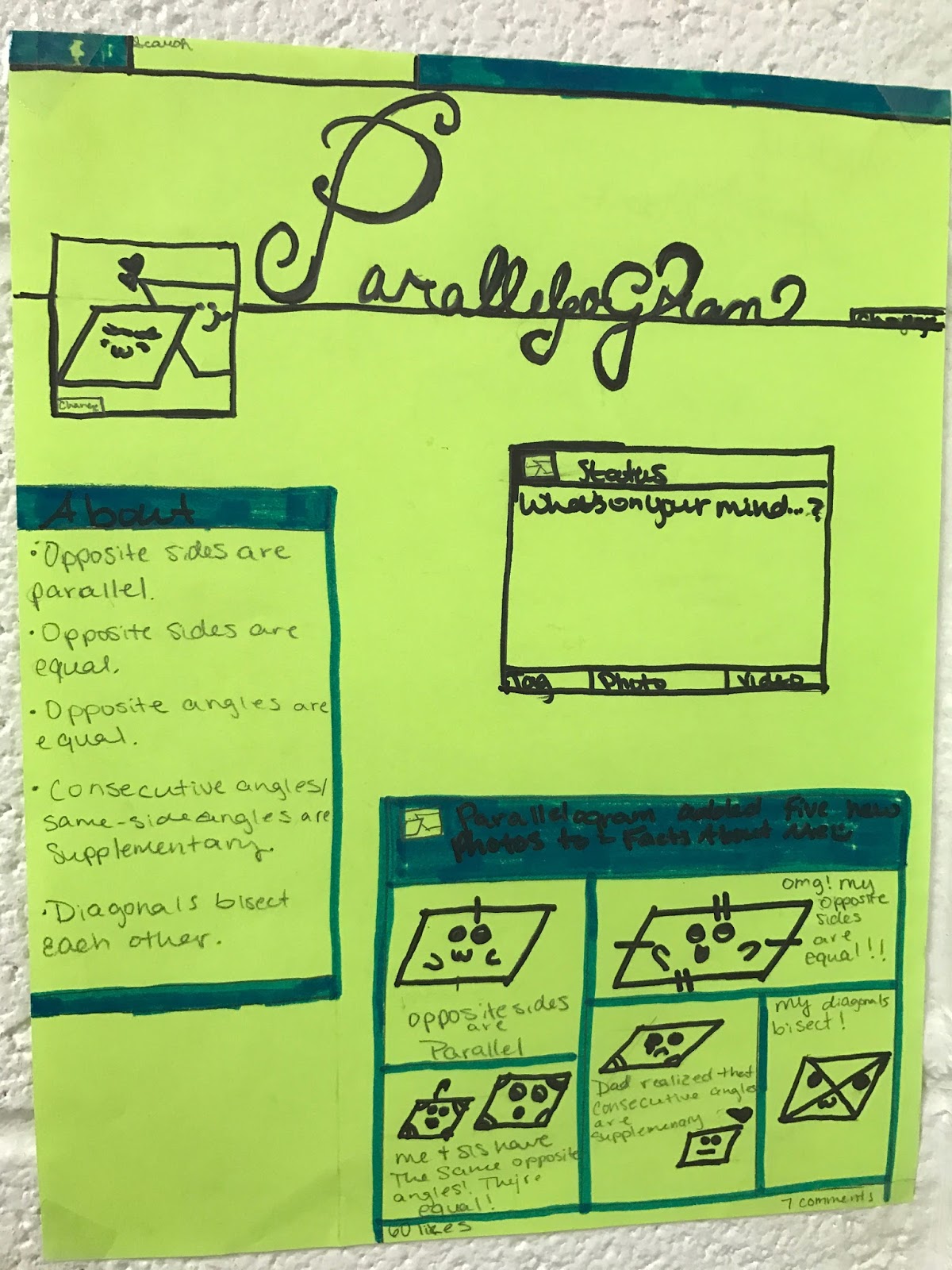 Algebracraft: The Tales of a High School Math Teacher: Quadrilateral ...