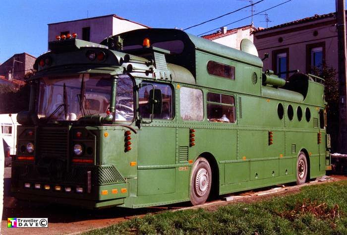 car: Saviem S53 . Ex-Toulouse School Bus