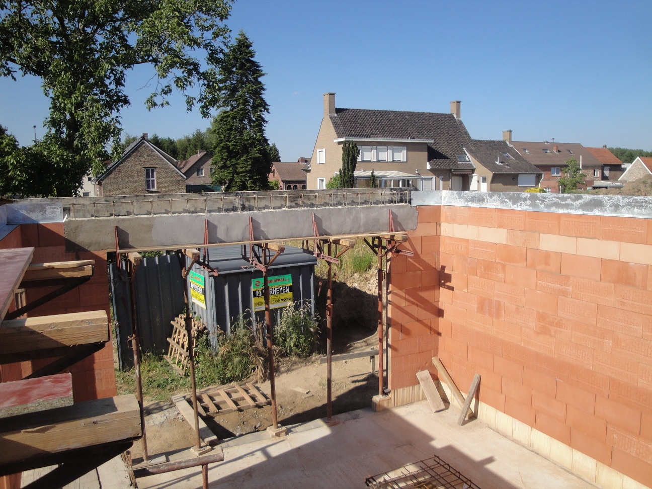 Kramershof 5: Randbekisting geplaatst