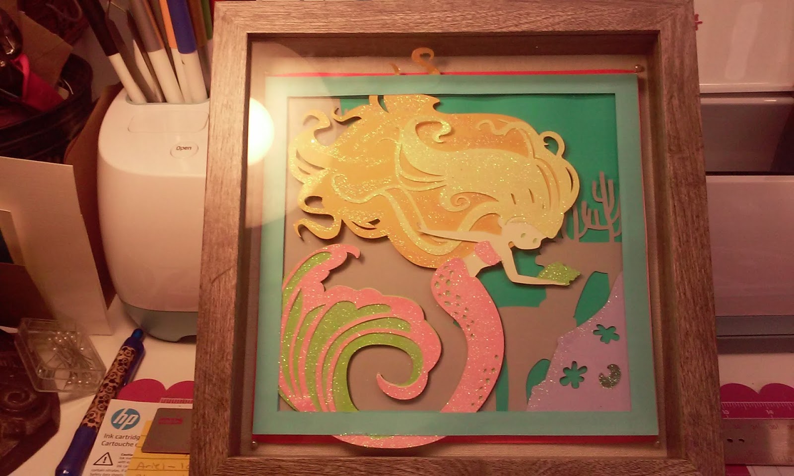 Scrappinlils Creative Side: Mermaid for mom