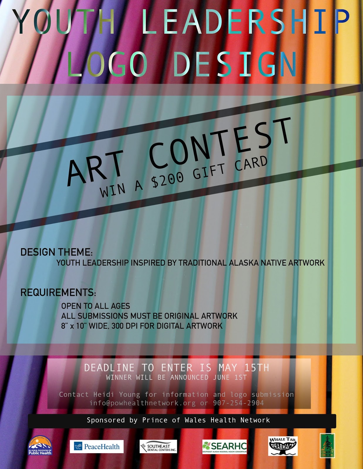 Youth Leadership Logo Design Art Contest - P.O.W. Report