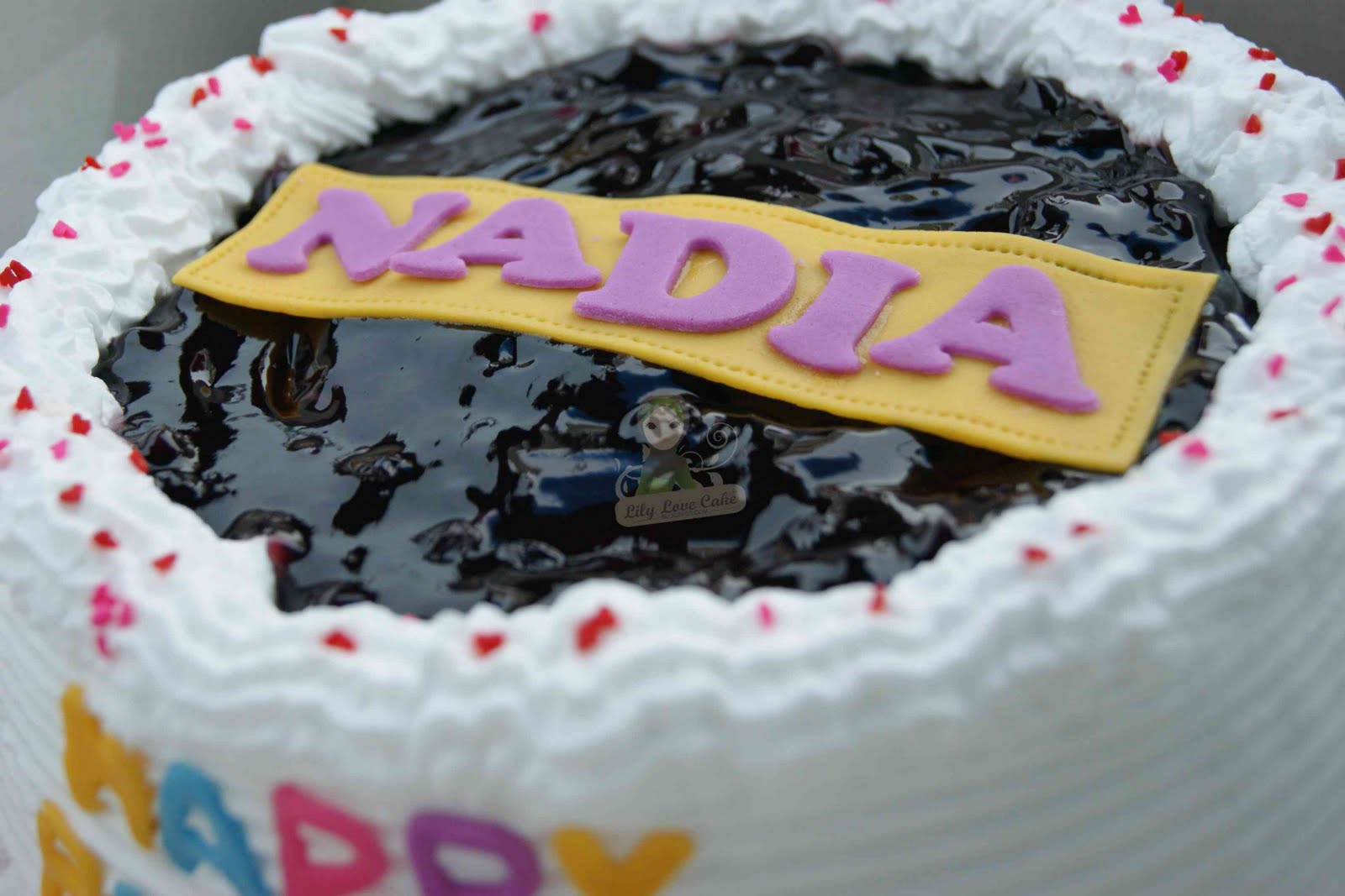 Blueberry Cheesecake for Nadia :~Lily Love Cake