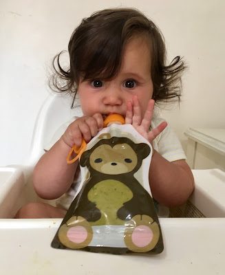 Little House in Chicago: Homemade baby food hack / cheap food pouches