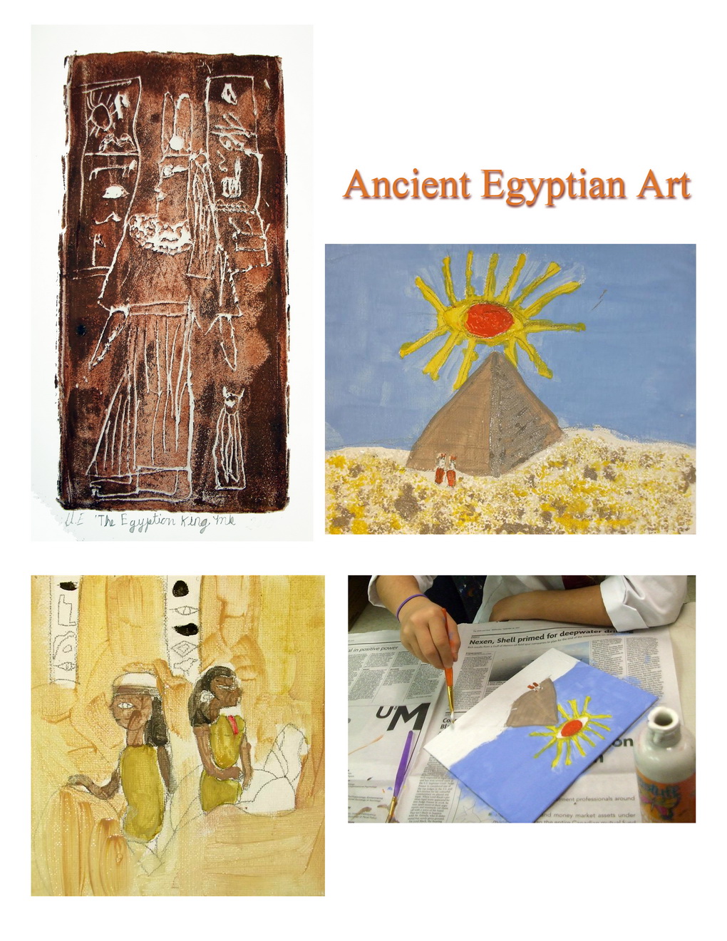 My students' best artworks