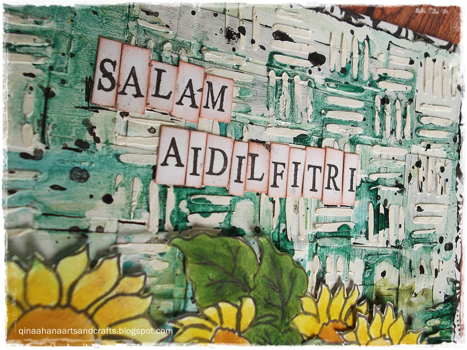 Qinaahana Arts & Crafts: Salam Aidilfitri {TTCRD July 7-13, 2015 Challenge}
