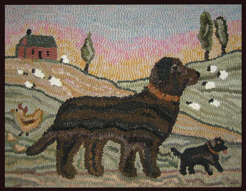 1000+ images about Dog Rug Hooking Patterns and Kits on Pinterest | Rug ...