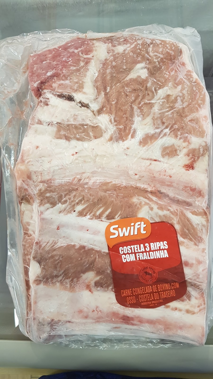 Costela 3 ripas com fraldinha