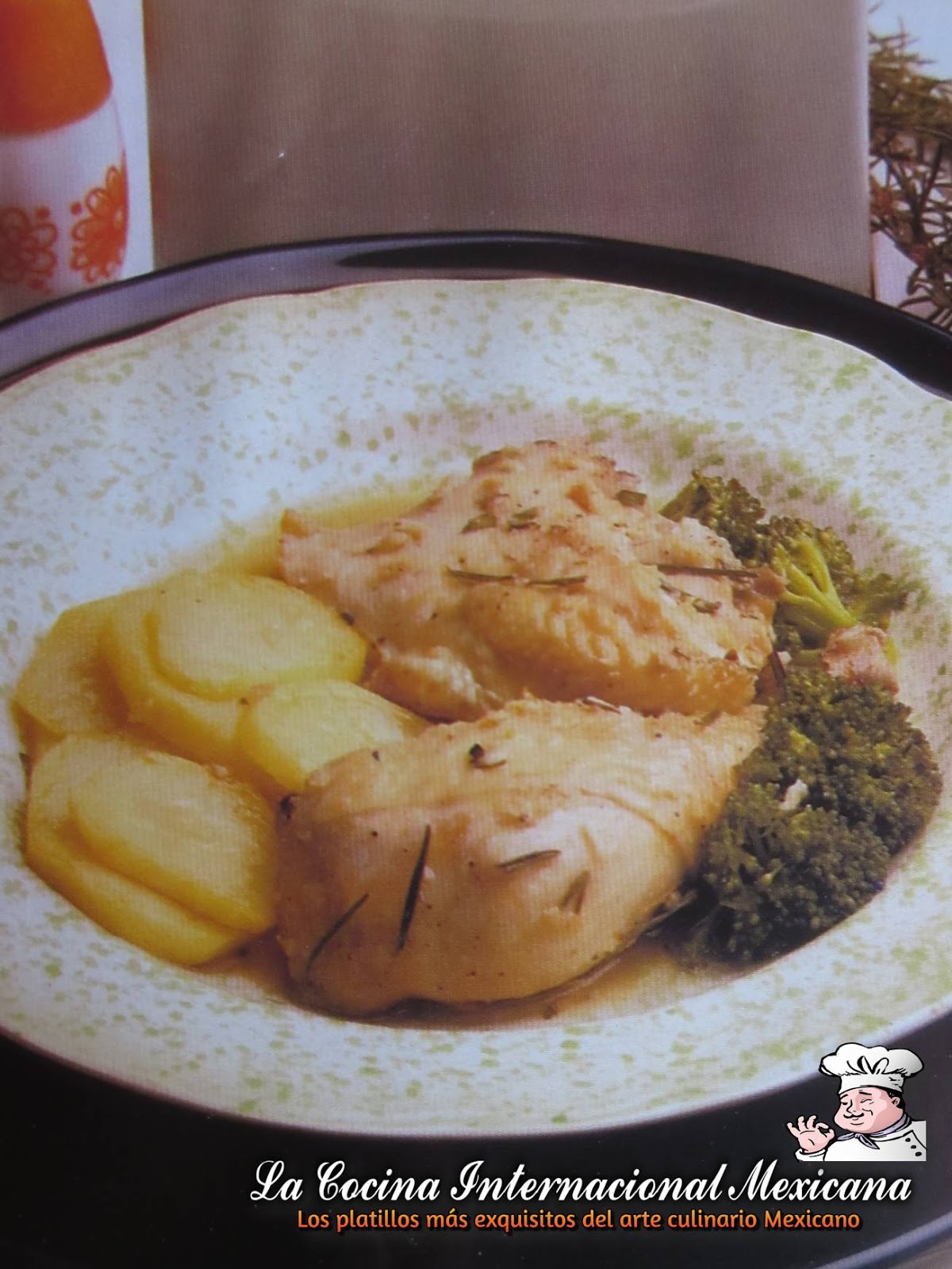 Pollo al Romero ~ La Cocina Internacional Mexicana