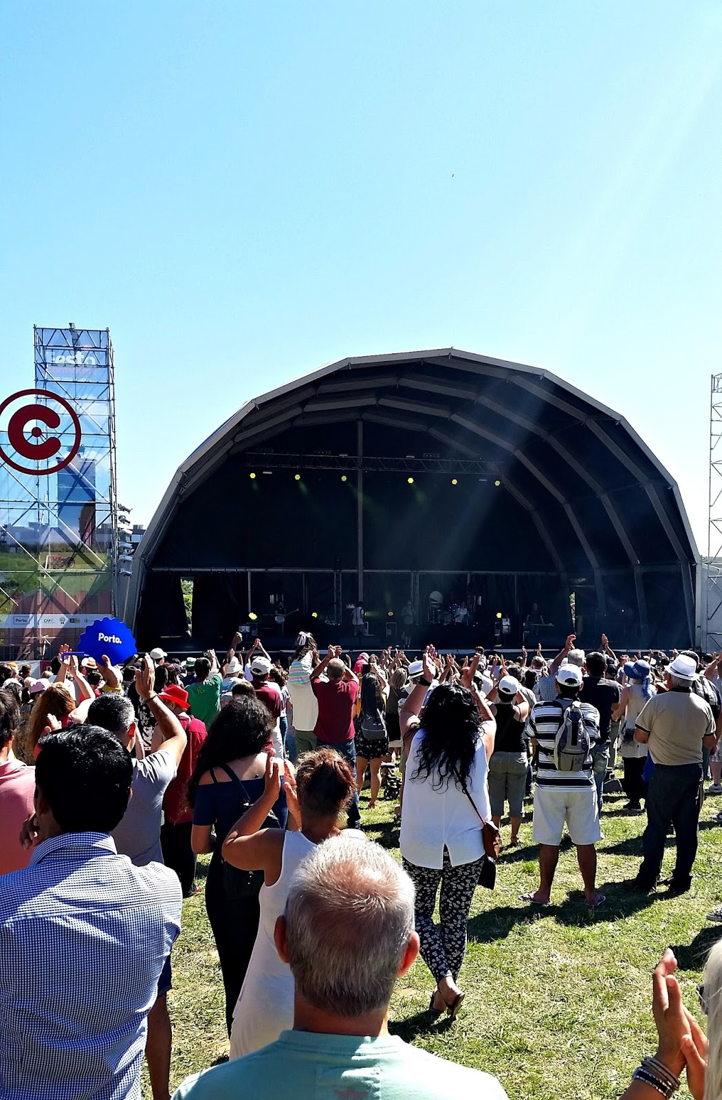 Grande Festa Continente no Parque da Cidade - Basta Cheio