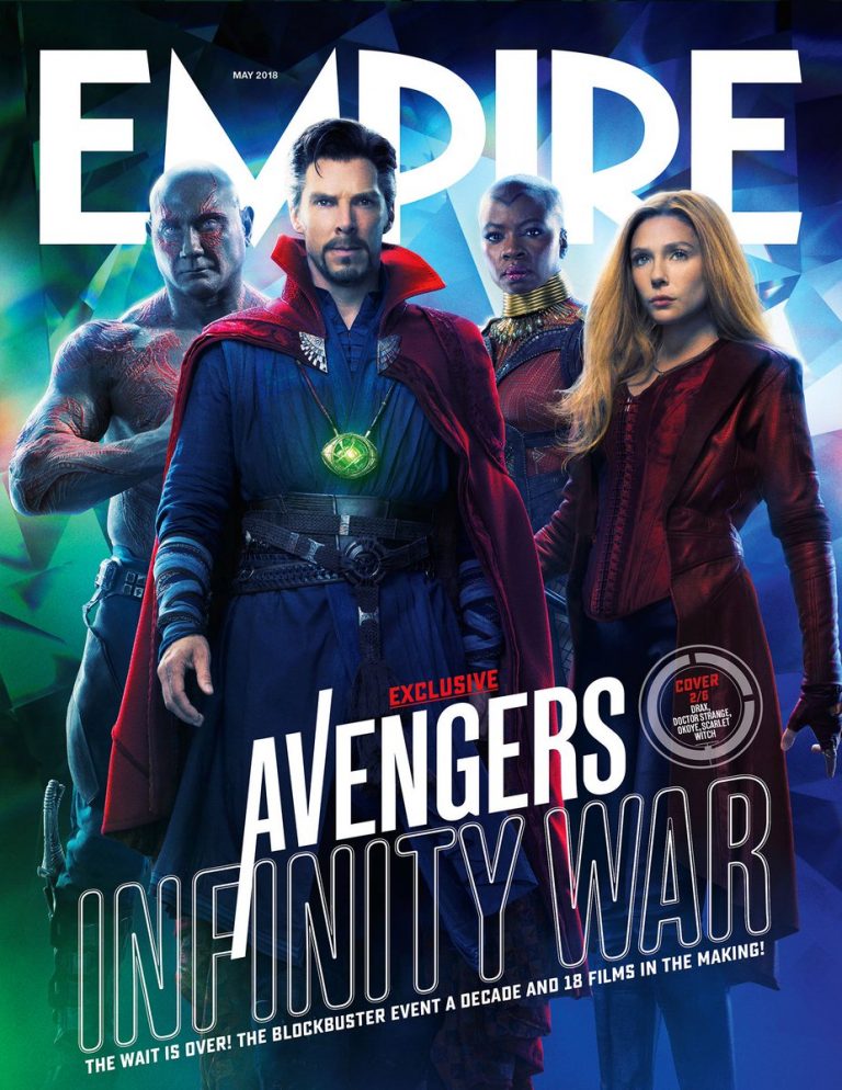 Vingadores: Guerra Infinita | Elenco aparece em novas capas da Empire ...