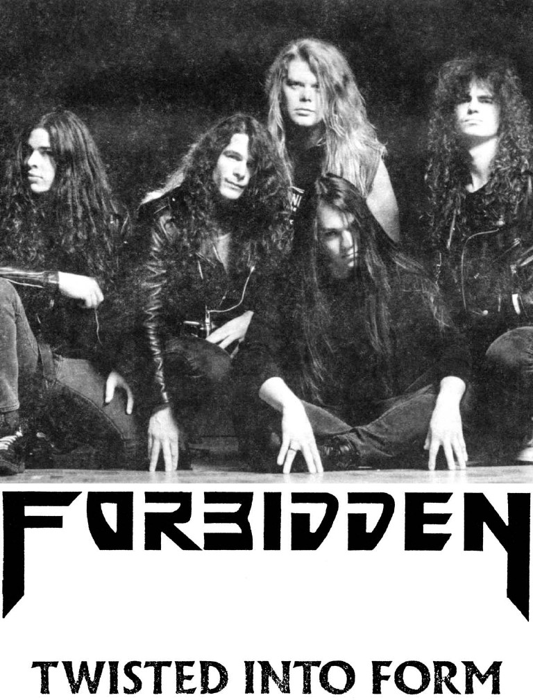 Heavy Metal Realm: FORBIDDEN-Forbidden Evil tour, Paris 1989. Brutal ...